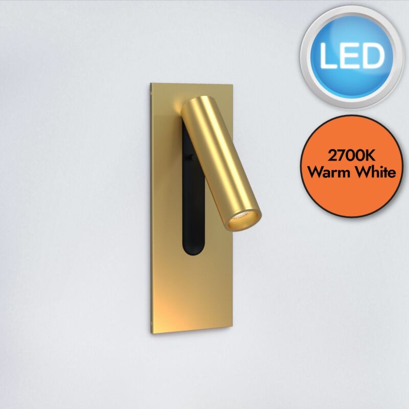 Astro - Fuse - 1215127 - LED Gold Reading Wall Light